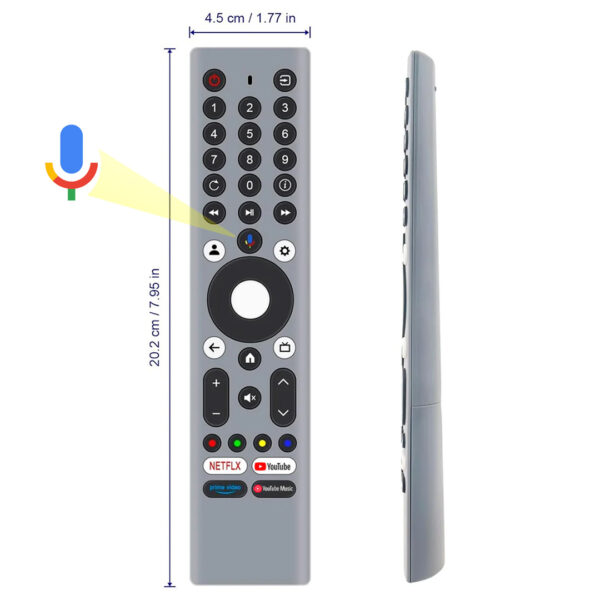 Controles Remoto RM-C3295 Por Voz para Tv JVC Smart 4k